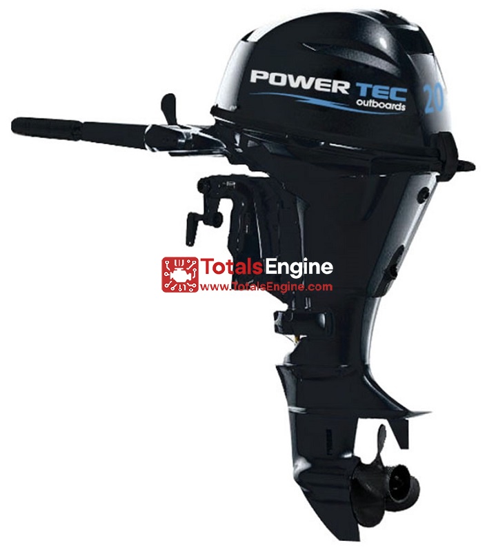 Buy Now: Powertec 9HP 4-Stroke Outboard Motor for Boats